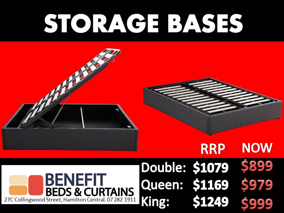 LIFT STORAGE BASE OPTIONS | Benefit Furniture